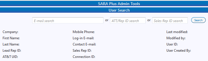 My login is disabled? – SARA Plus