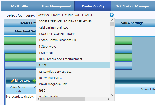How do I add Altafiber to a dealer? – SARA Plus